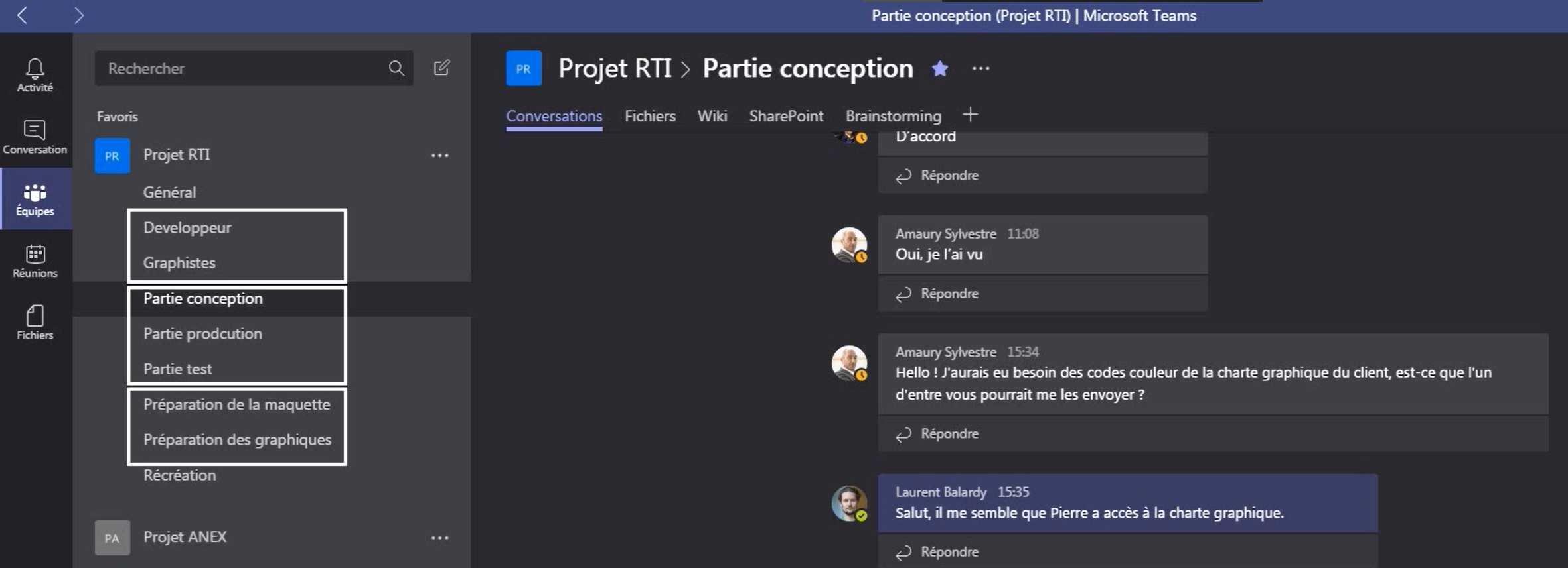 Utiliser les équipes et canaux sur Microsoft Teams - DiLeaP 365